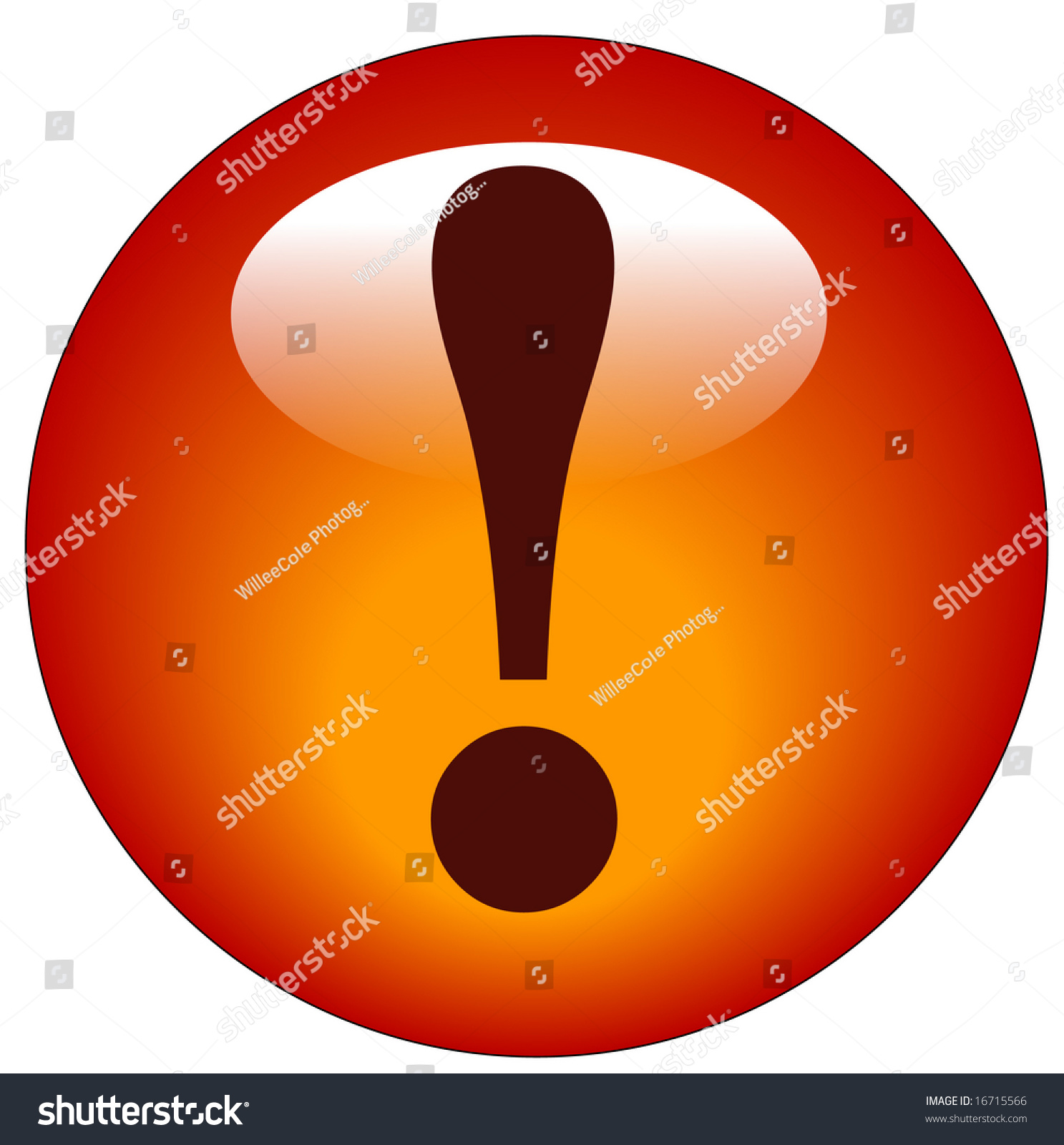 Red Exclamation Mark Icon | Symbole Exclamation – VSMNK