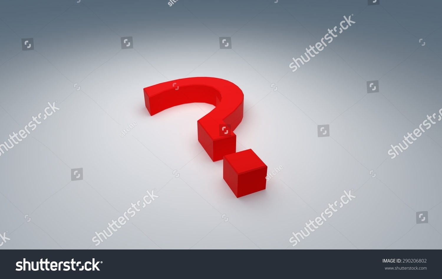 Red Question Mark Background Image Stock Illustration 290206802 ...