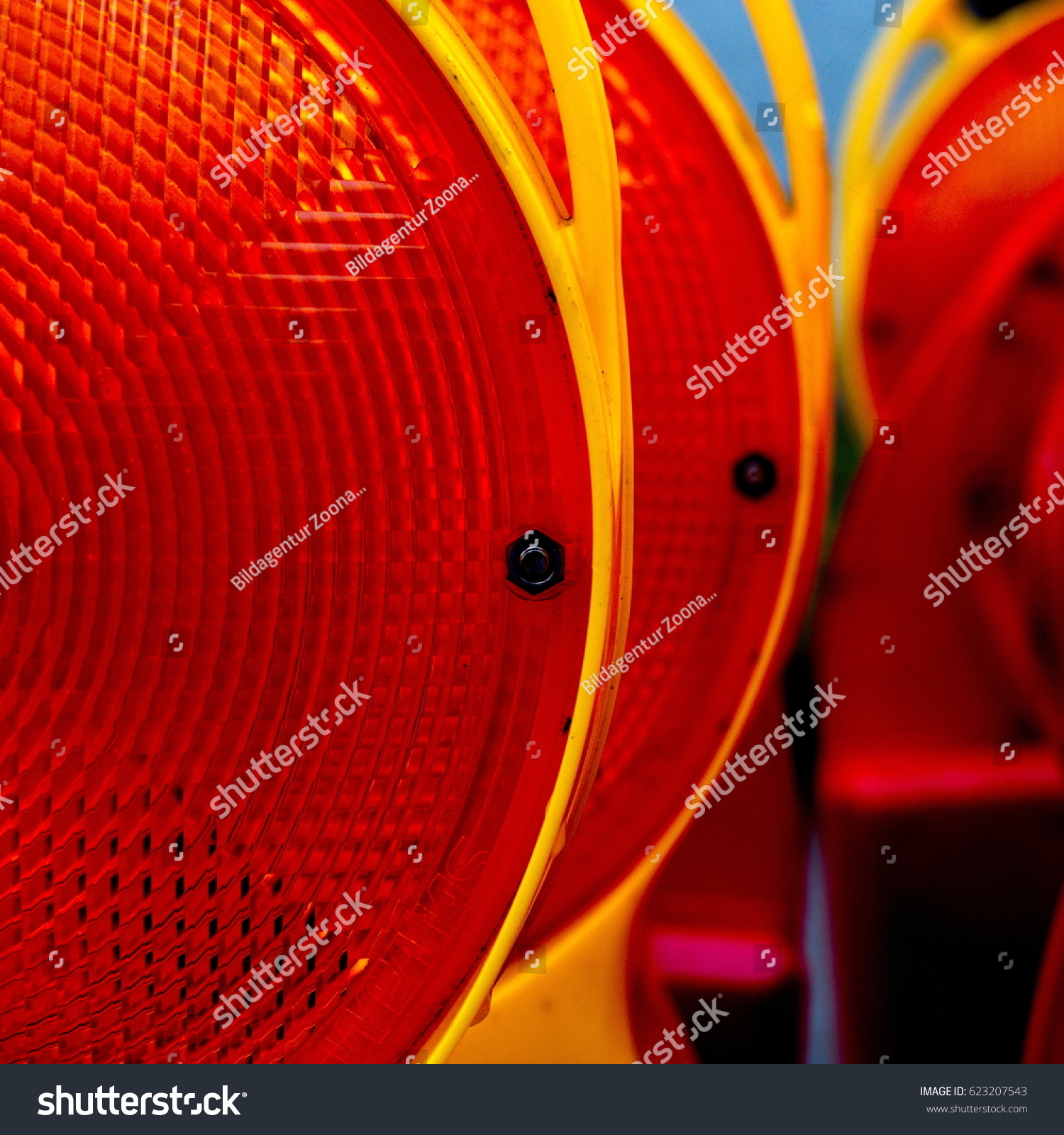 Red Warning Lights Stock Photo 623207543 | Shutterstock