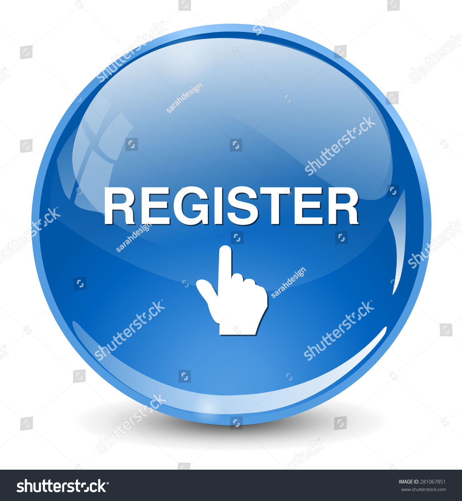 Register Button Stock Illustration 281067851 - Shutterstock