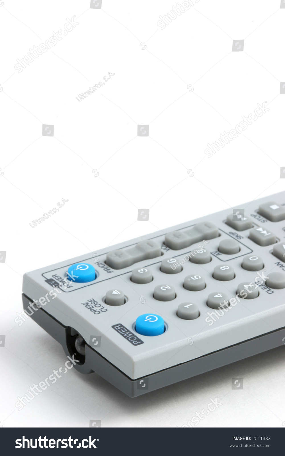 Remote Control View Vertical Presentation Stock Photo 2011482 ...