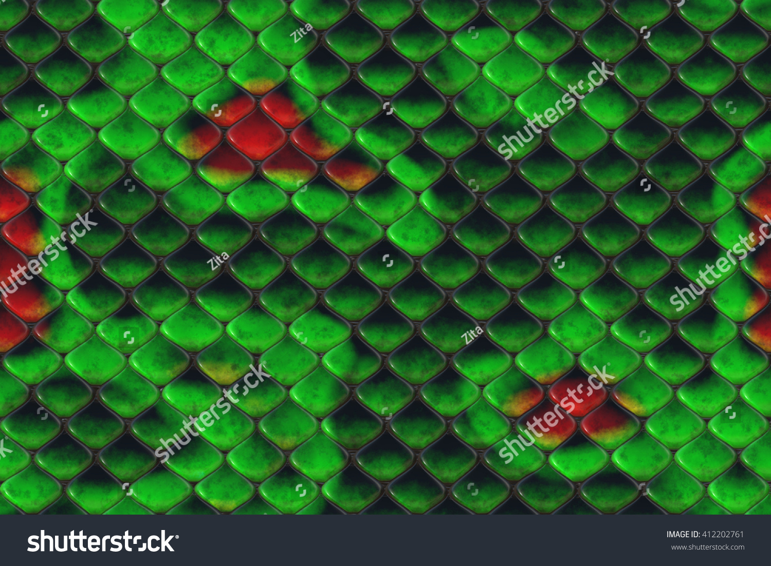 Repeating Snake Skin Pattern Stock Illustration 412202761 | Shutterstock