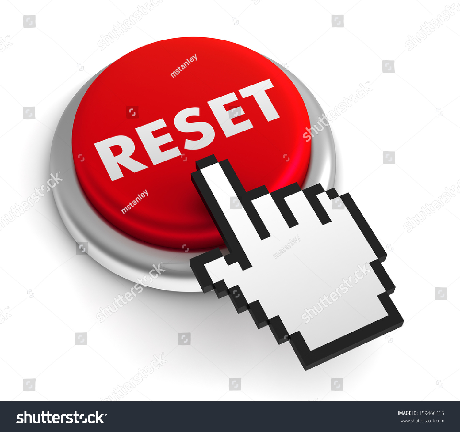 Reset Button Stock Illustration 159466415 - Shutterstock