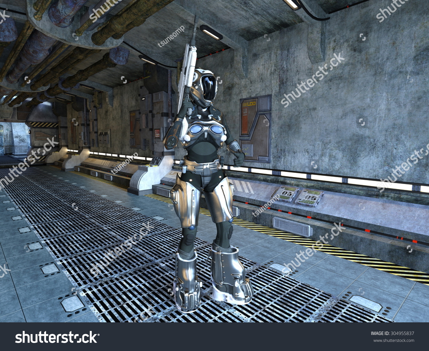 Robot Stock Illustration 304955837 | Shutterstock