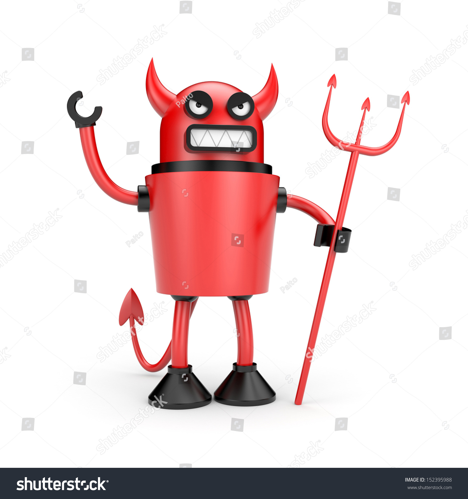 Robot Devil Stock Illustration 152395988 | Shutterstock