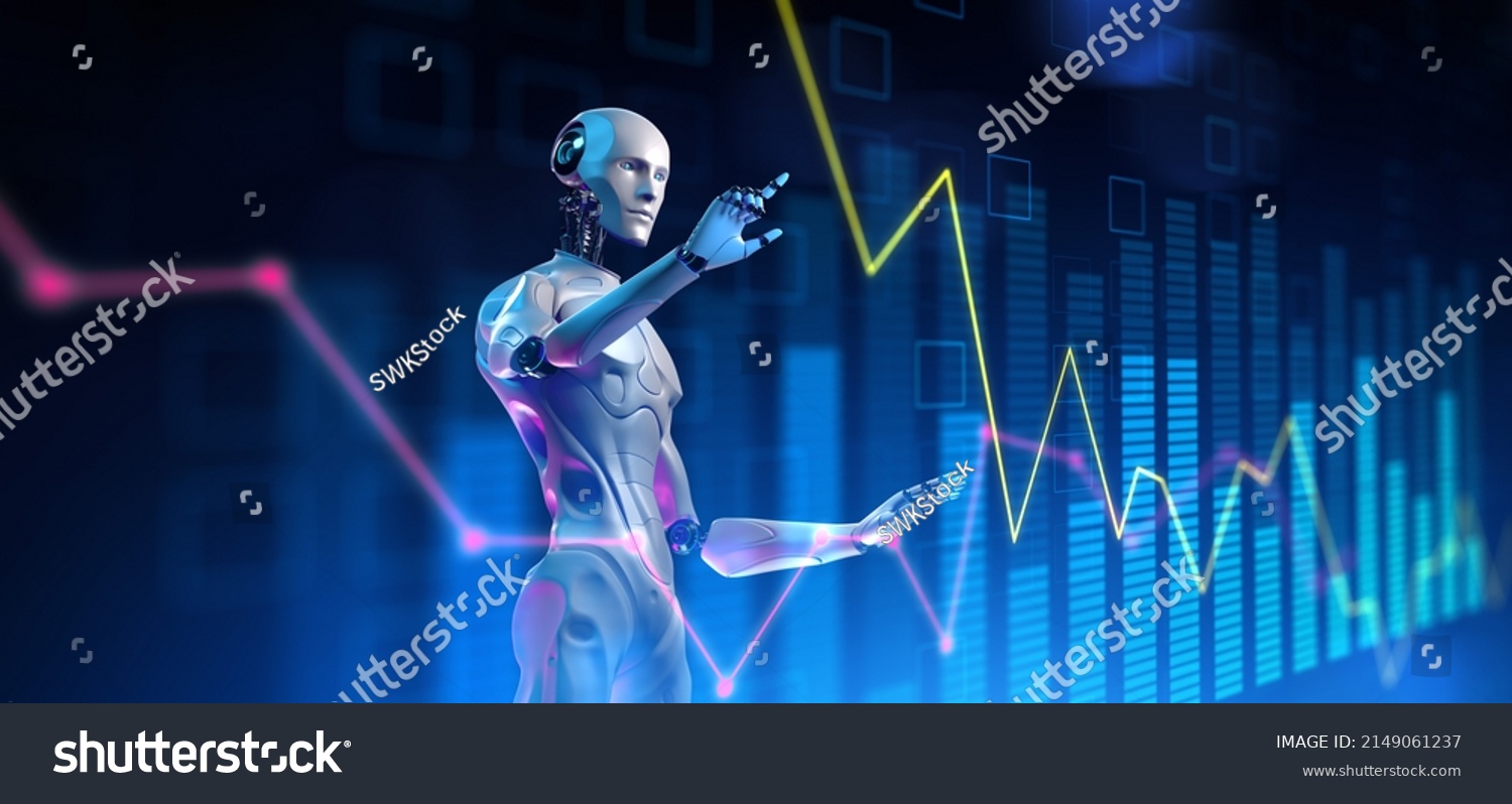 Robotic Rpa Big Data Analysis Automation Stock Illustration 2149061237 ...