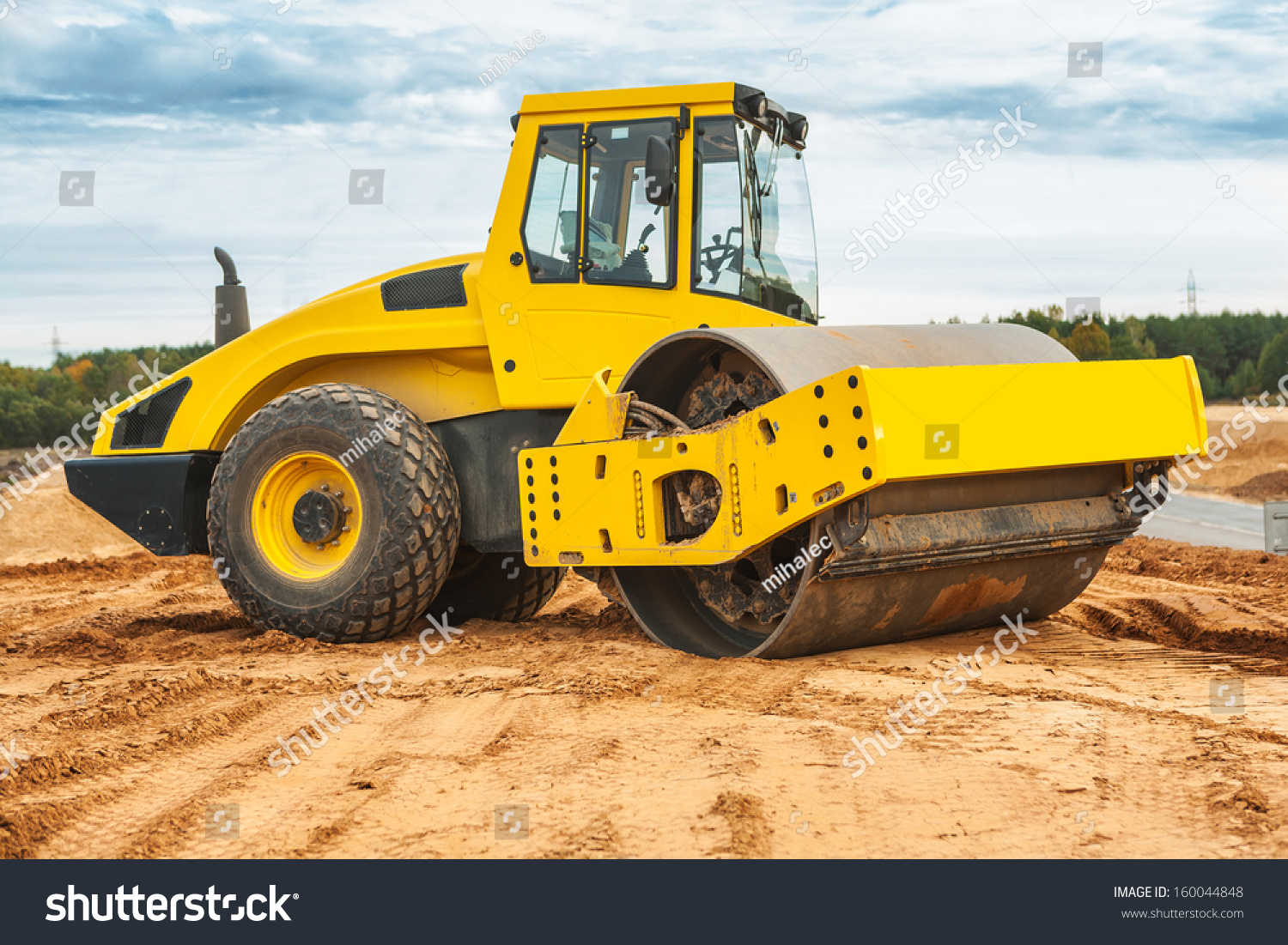 Roll Compactor Stock Photo (Edit Now) 160044848