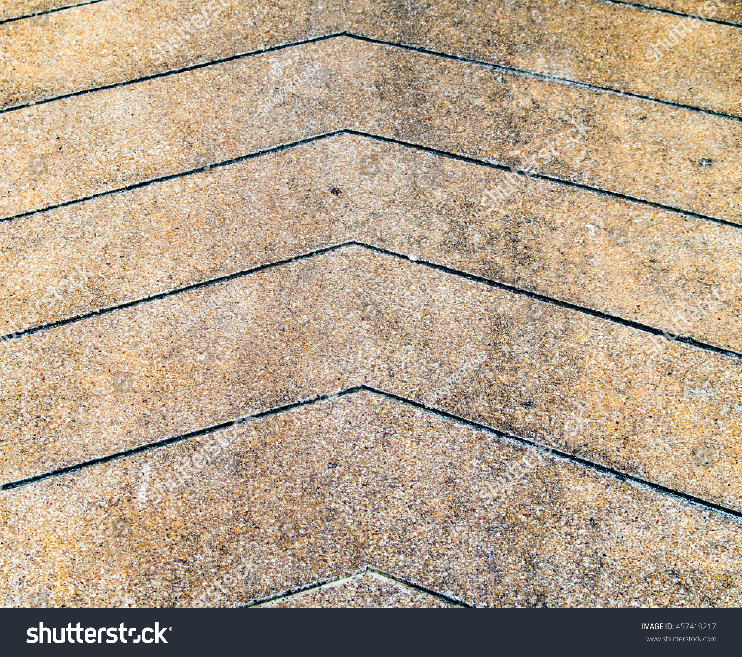 Rough Small Stone Construct Pavement Way Stock Photo (Edit Now) 457419217