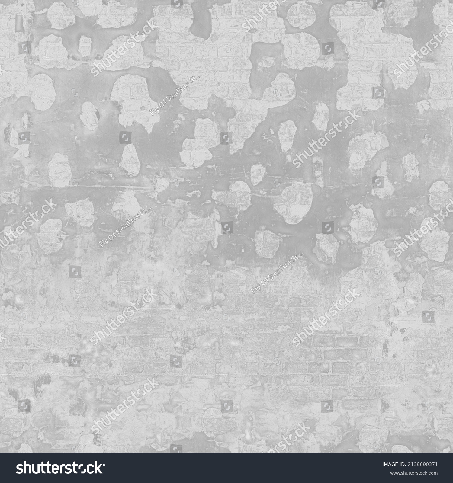 Roughness Map Texture Brick Wall Destruct Stock Illustration 2139690371 ...