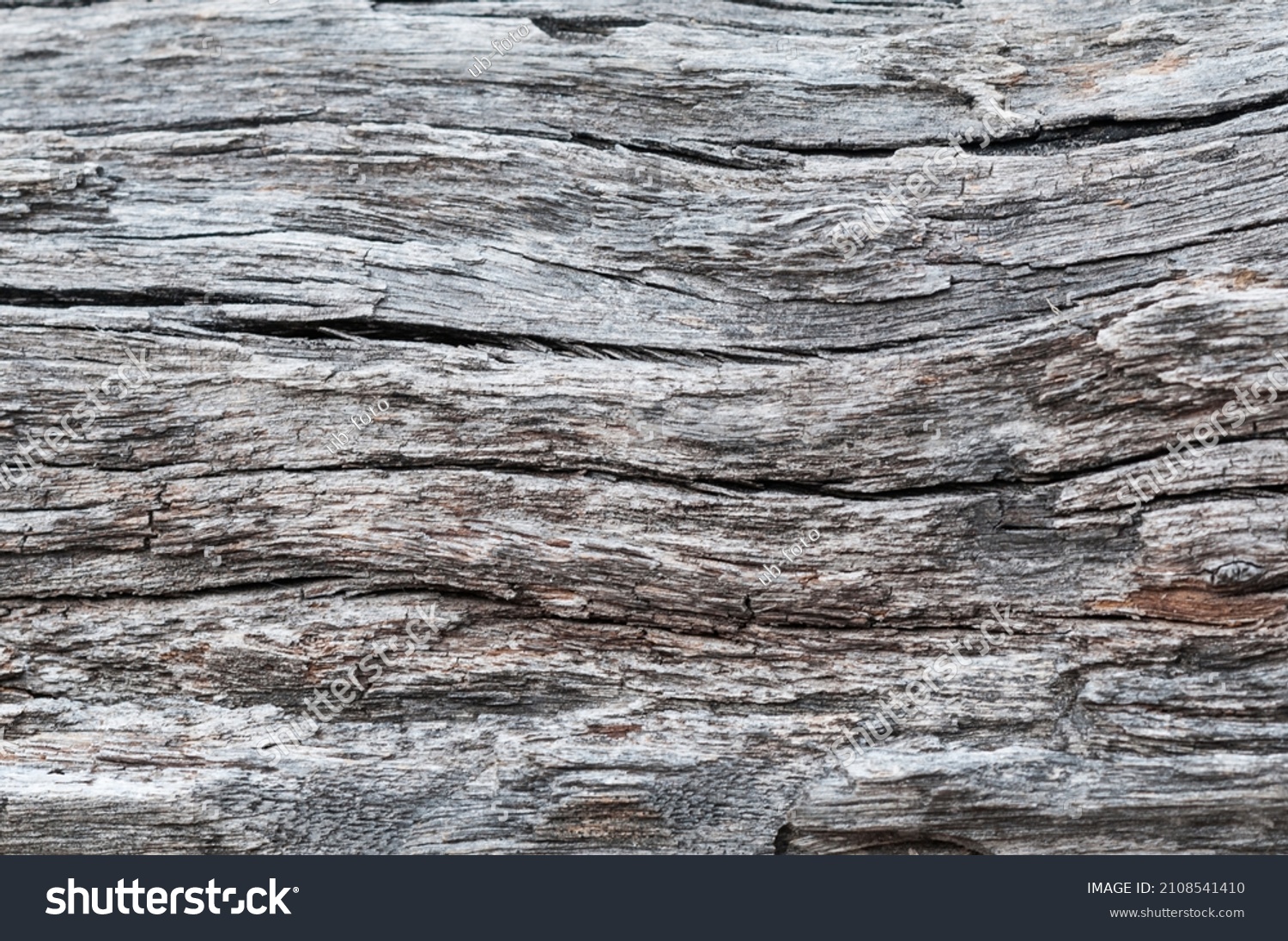 Rustic Gray Wood Background Structural Effect Stock Photo 2108541410 ...