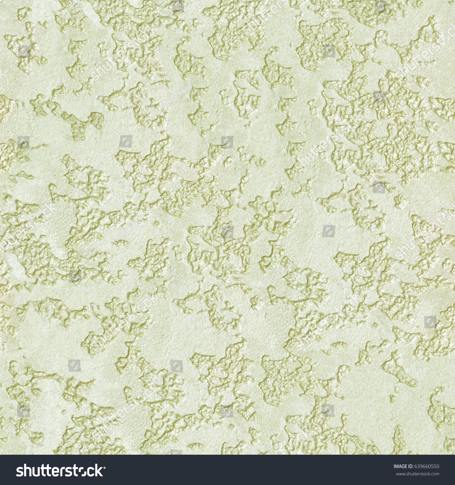 Rustic Green Wall Plastered Texture Rustic Stock Photo 639660550 ...