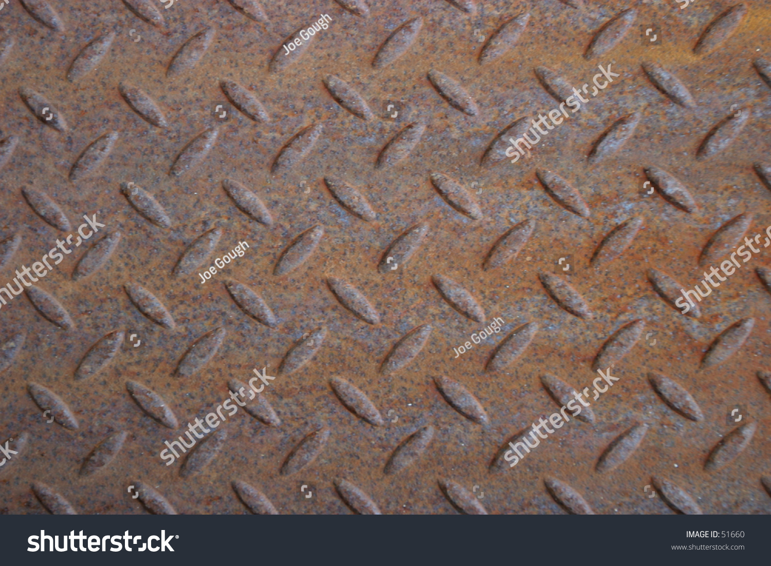 Rusty Deck Plate Background 1 Stock Photo (Edit Now) 51660