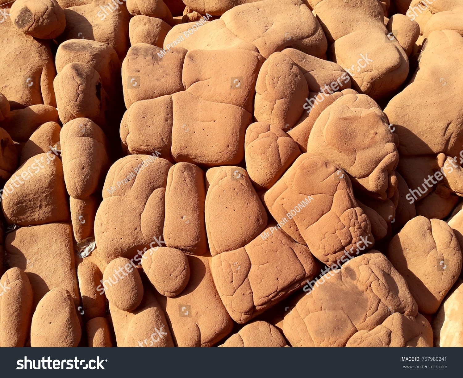 Sandstone Surface Structure Pattern Wallpaper Stock Photo 757980241 ...