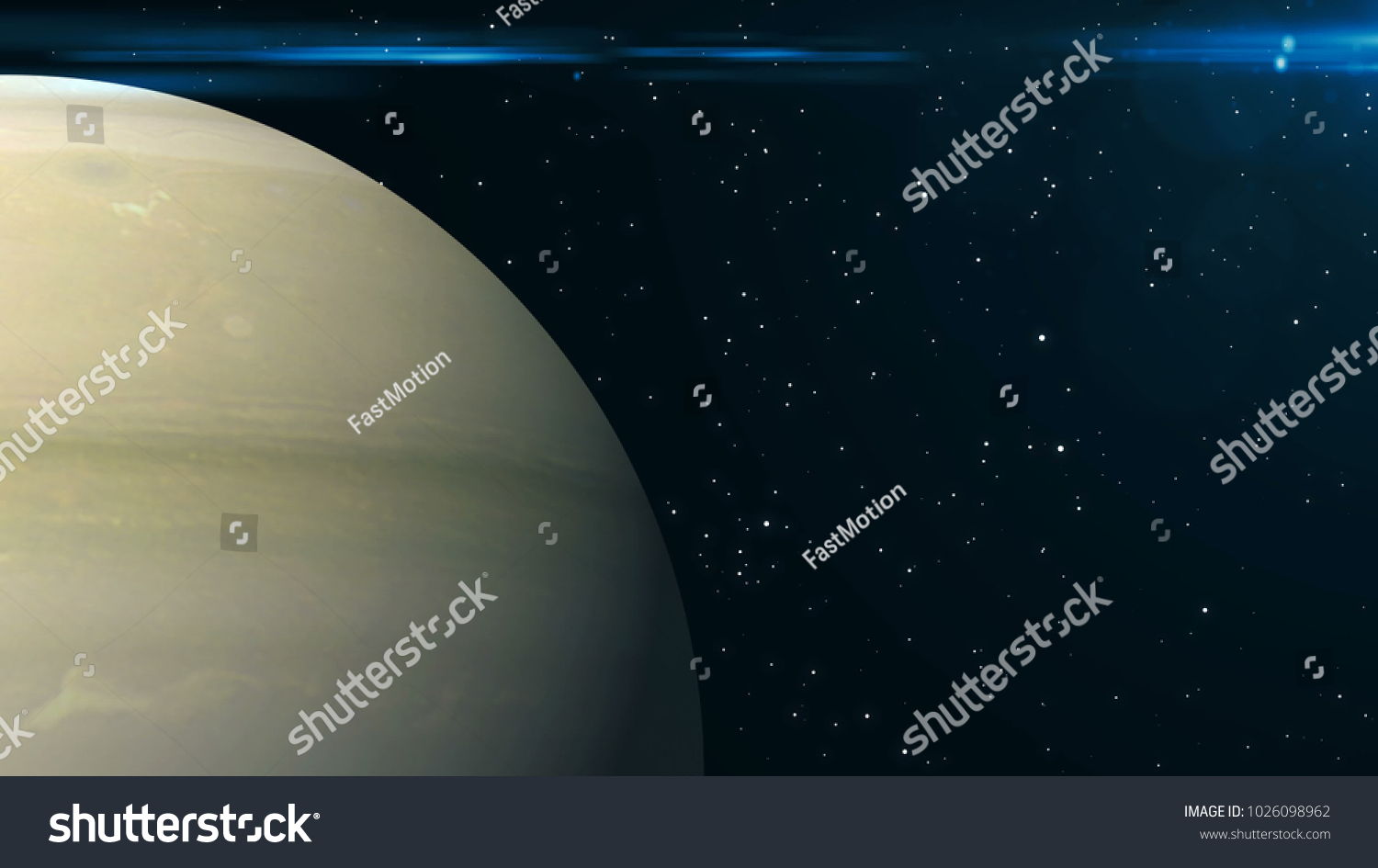 Saturn Background 3d Rendering Digital Backdrop Stock Illustration ...