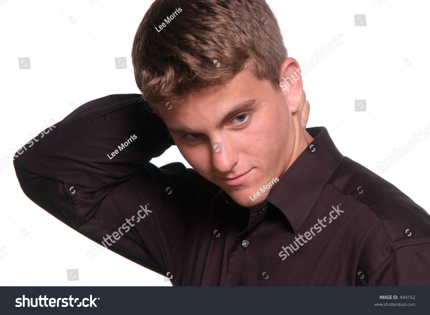 Scratching Neck Stock Photo 444162 | Shutterstock