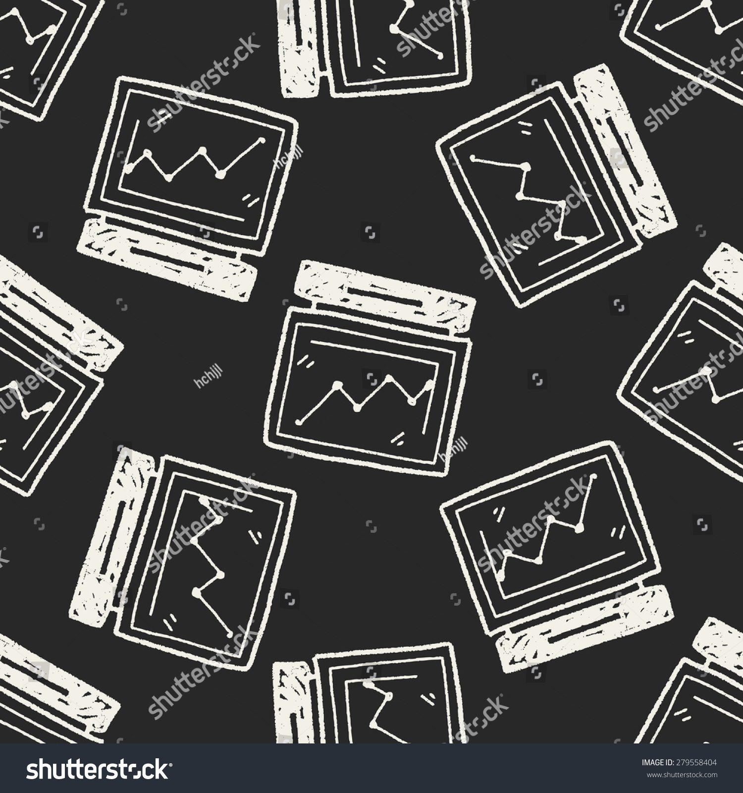 Screen Chart Doodle Stock Illustration 279558404 | Shutterstock