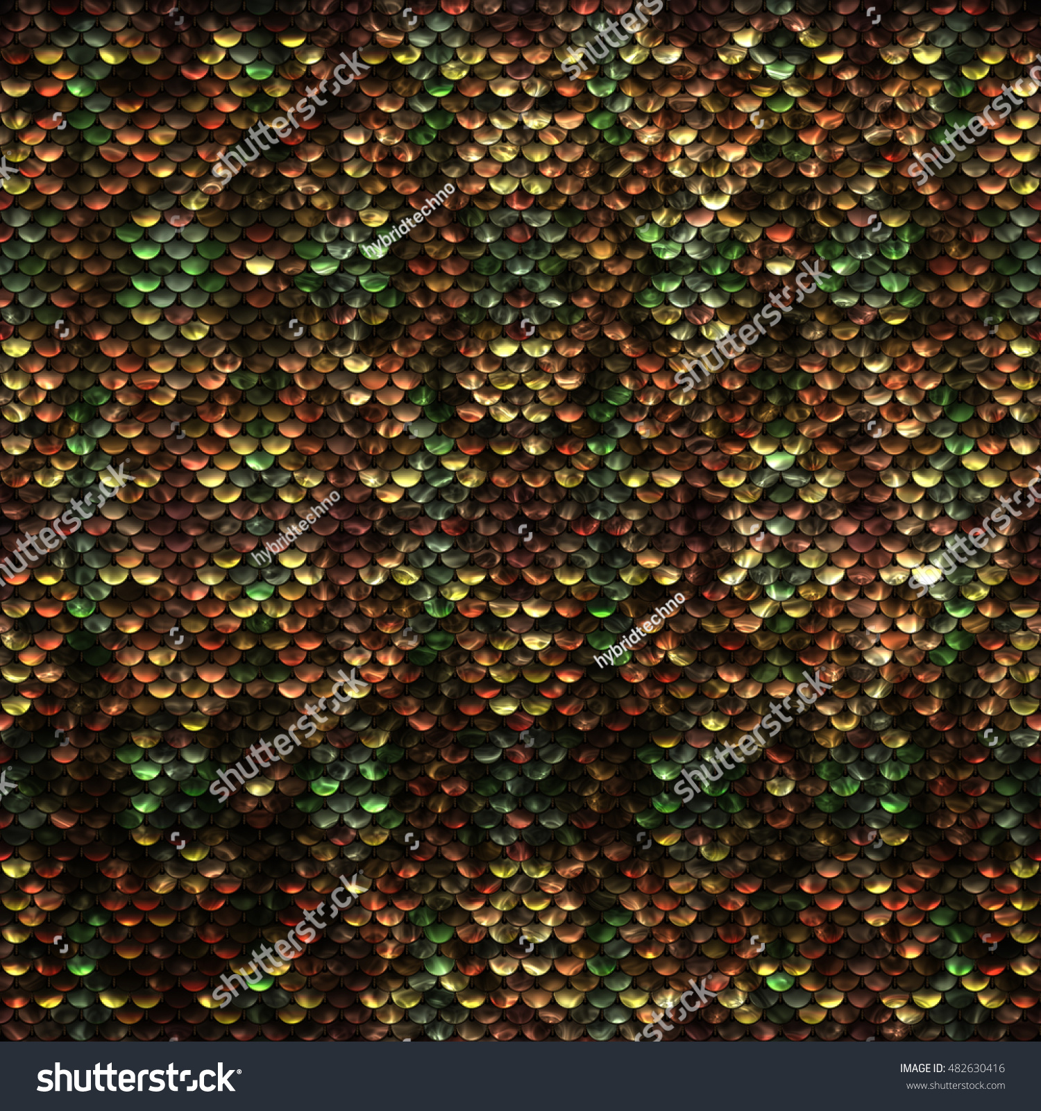 Seamless Sequins Texture Background Stock Illustration 482630416 ...
