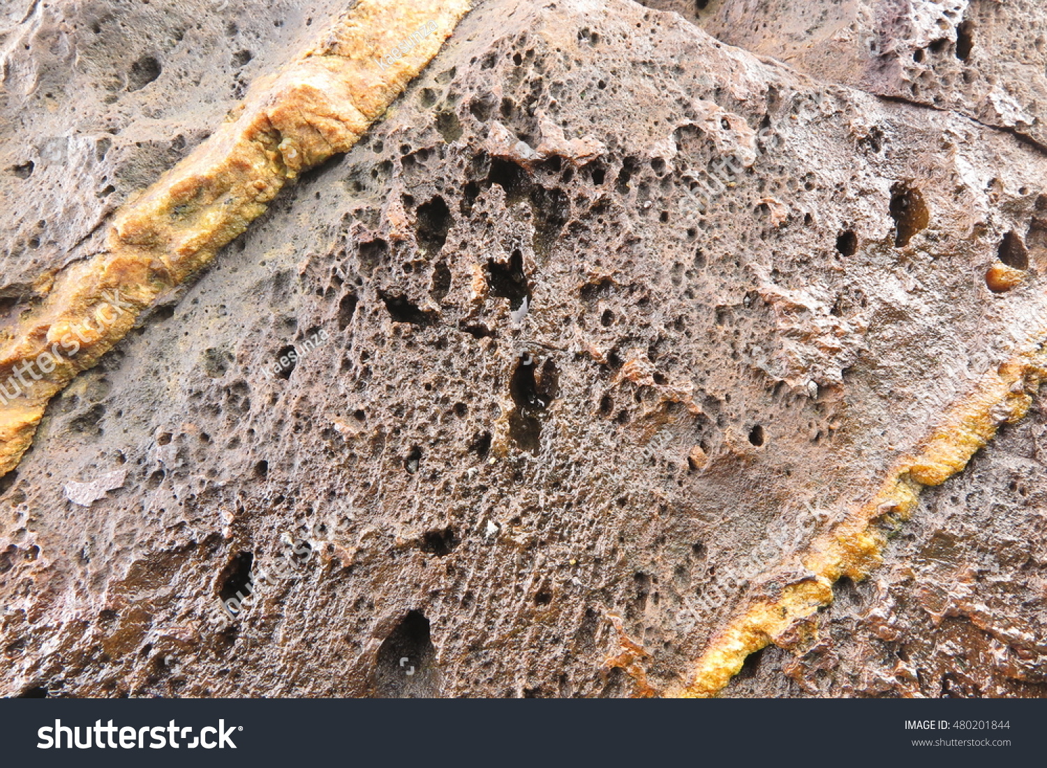 Sedimentary Rock Pattern Texture Background Stock Photo (Edit Now ...