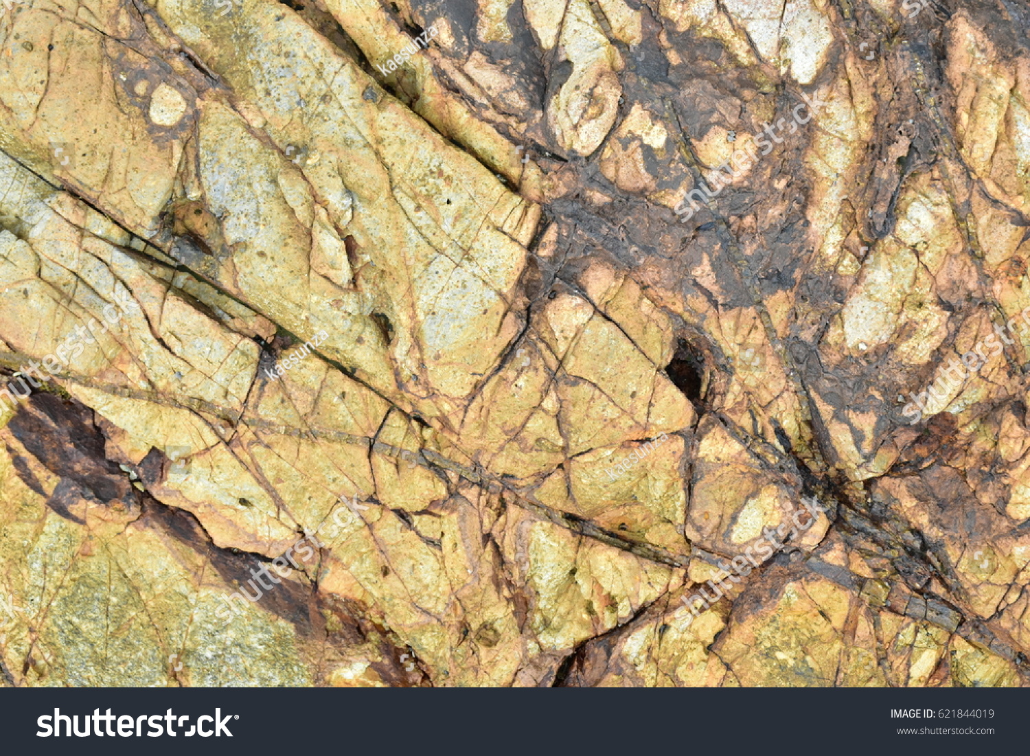 Sedimentary Rock Pattern Texture Background Stock Photo (Edit Now ...