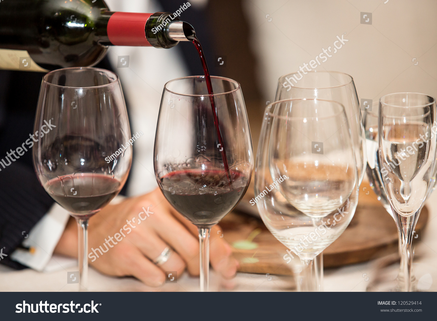 Serving Wine Stock Photo 120529414 - Shutterstock