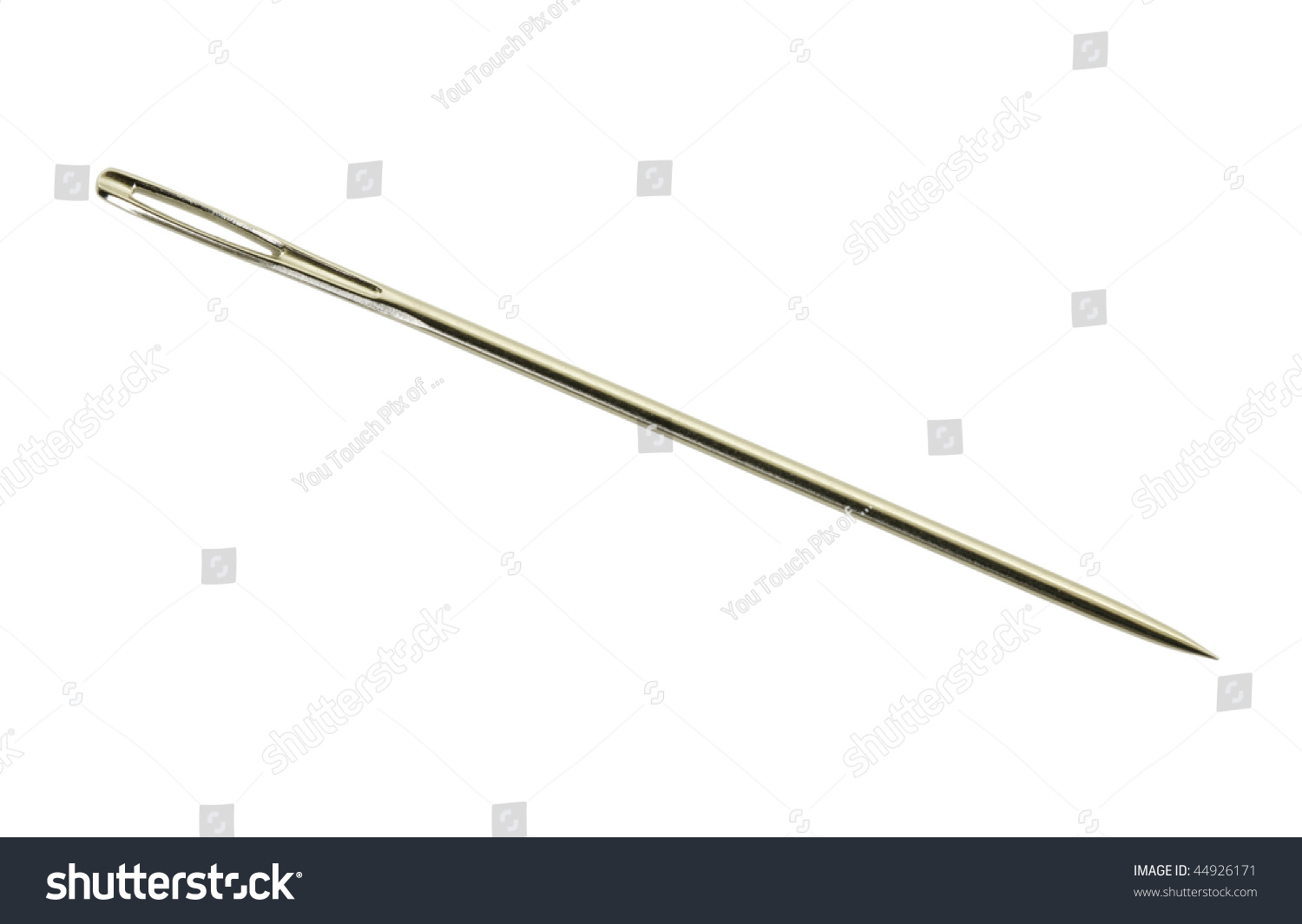Sewing Needle Macro View; Isolated, Two Clipping Paths Included Stock ... Sewing Needle Macro View; Isolated, Two Clipping Paths Included Stock ...