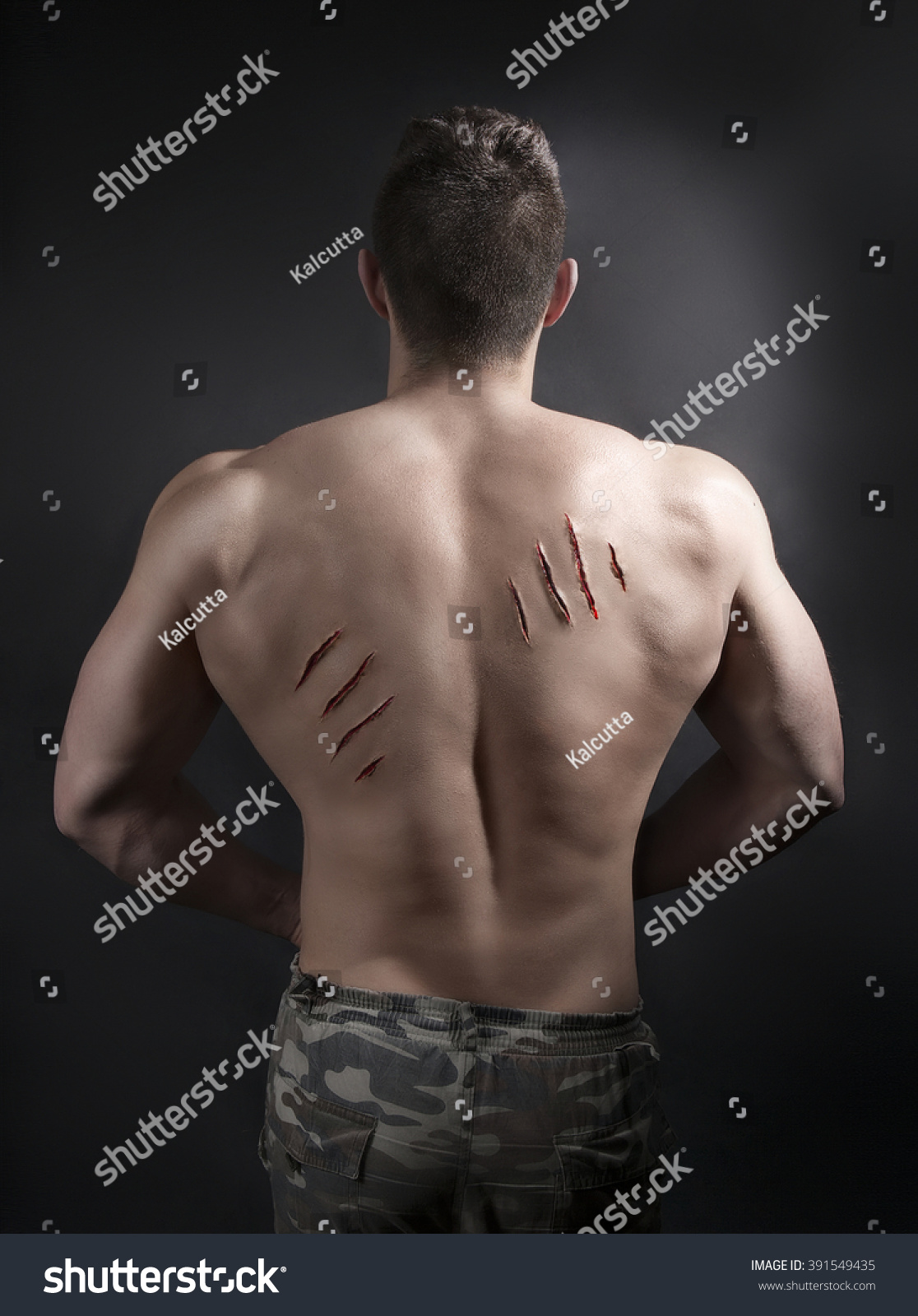 Sexy Male Body Scratches Nails OnẢnh Có Sẵn391549435 Shutterstock