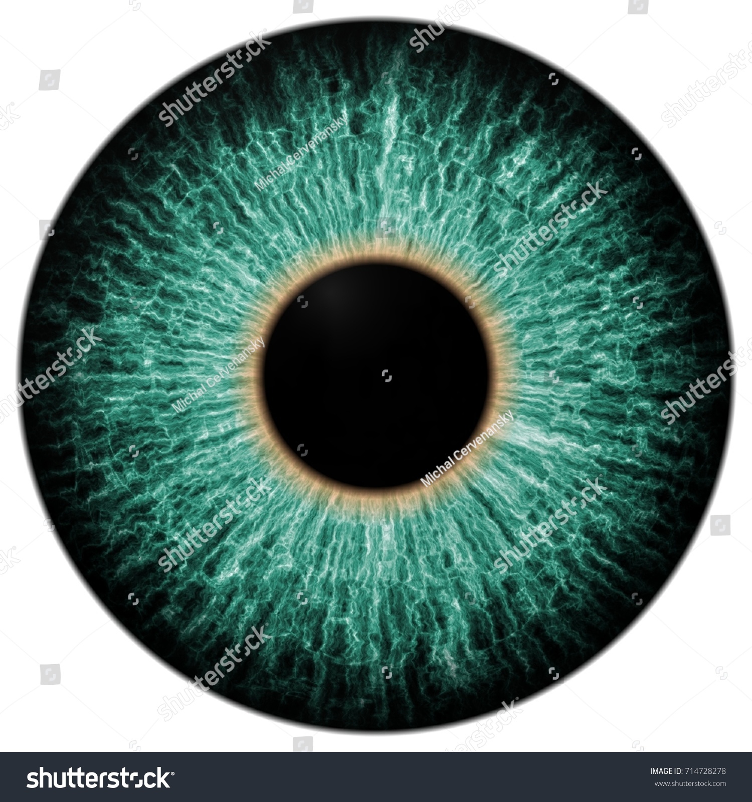 Sharp Attractive Deep Eye Texture Stock Photo (Edit Now) 714728278