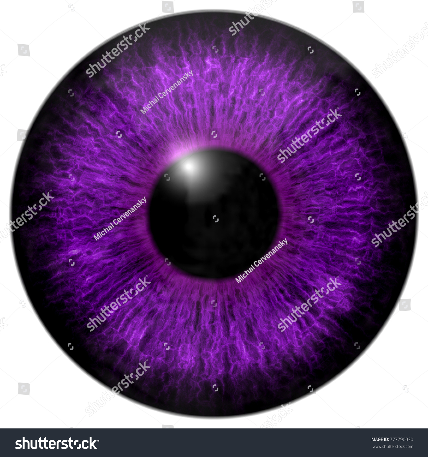 Sharp Colourful Eye Texture Stock Illustration 777790030 | Shutterstock