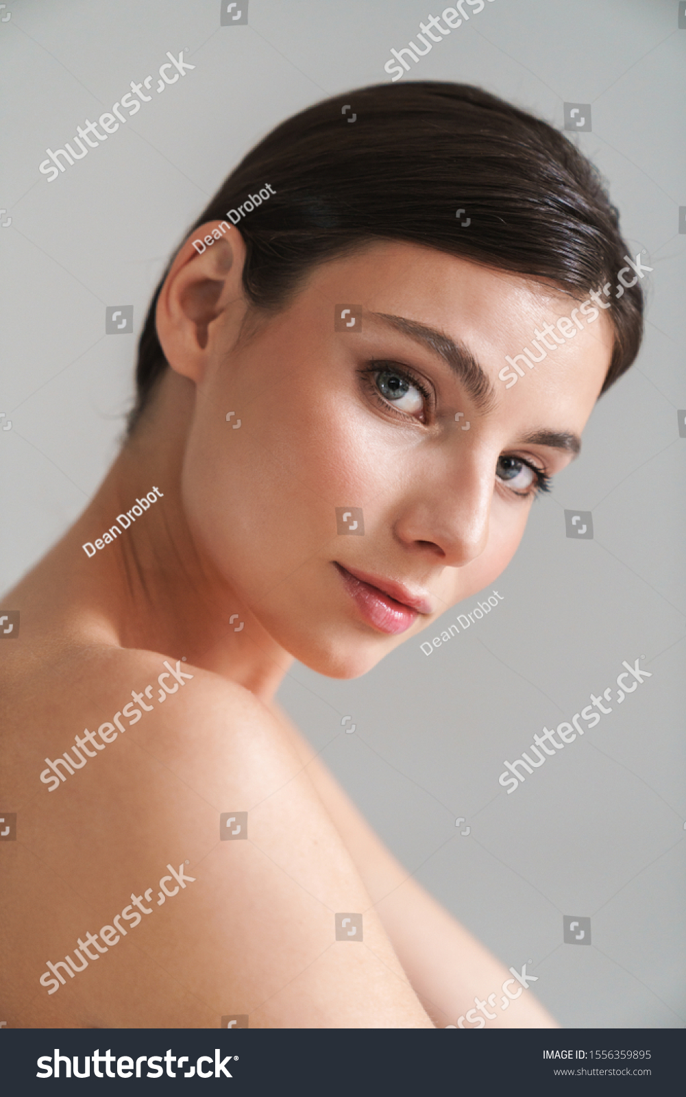 Side View Beauty Portrait Attractive Young Stock Photo 1556359895 ... Side View Beauty Portrait Attractive Young Stock Photo 1556359895 ...