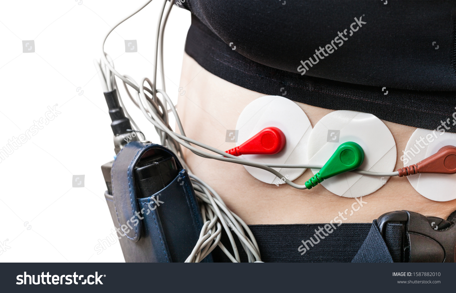 Side View Recorder Sensors Holter Monitor Stock Photo 1587882010 ... Side View Recorder Sensors Holter Monitor Stock Photo 1587882010 ...