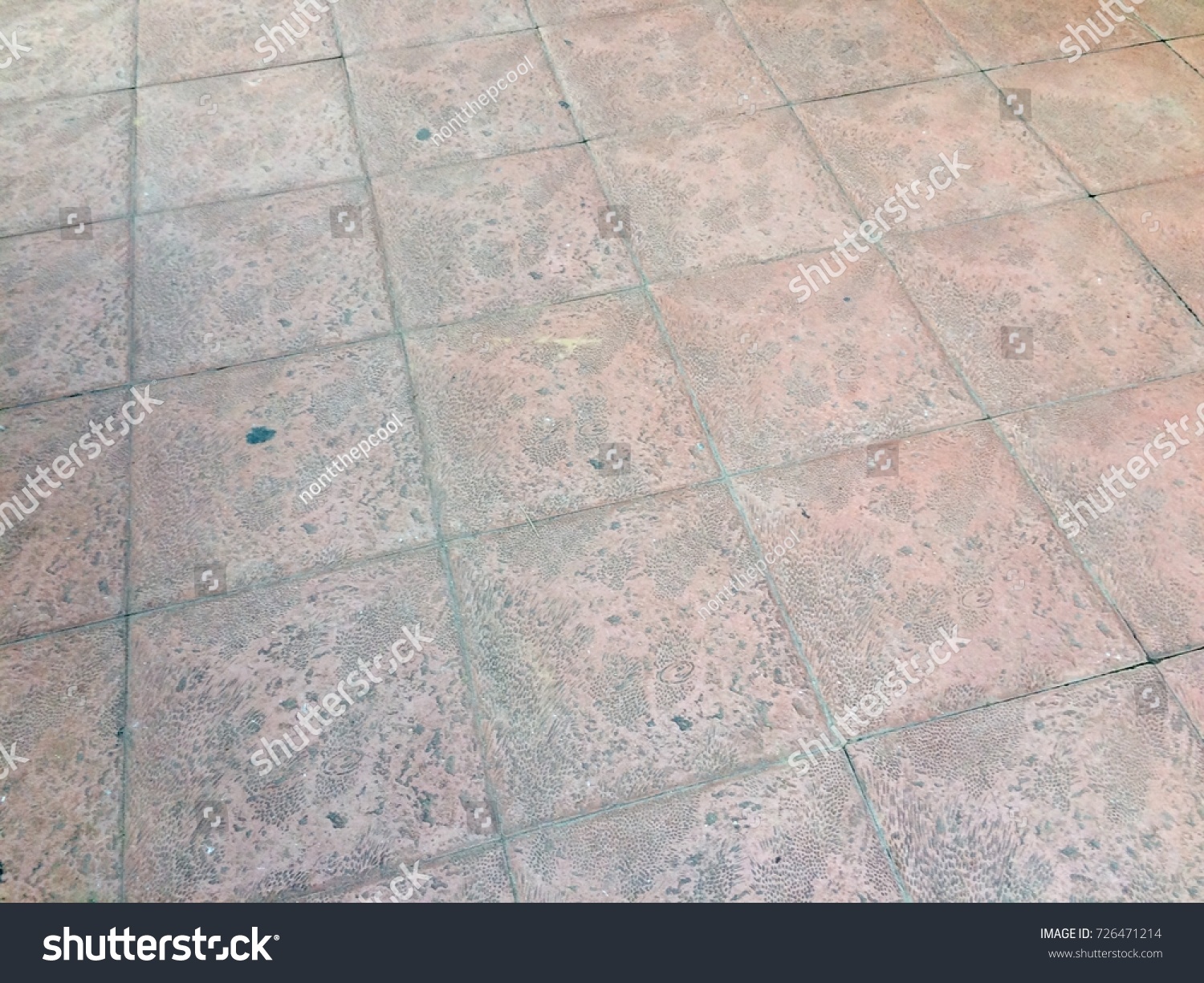 Sidewalk Block Floor Texture Pattern Background Stock Photo 726471214 ...
