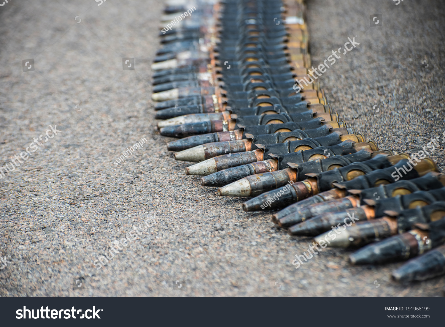Silver Bullets Stock Photo (Edit Now) 191968199