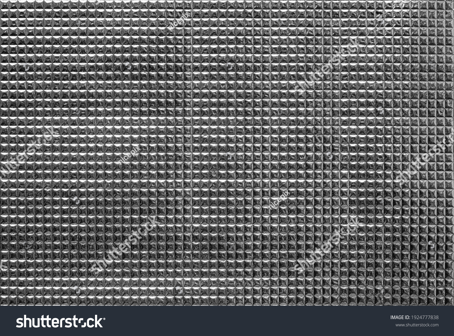 Silver Foil Insulation Pattern Texture Background Stock Photo (Edit Now ...
