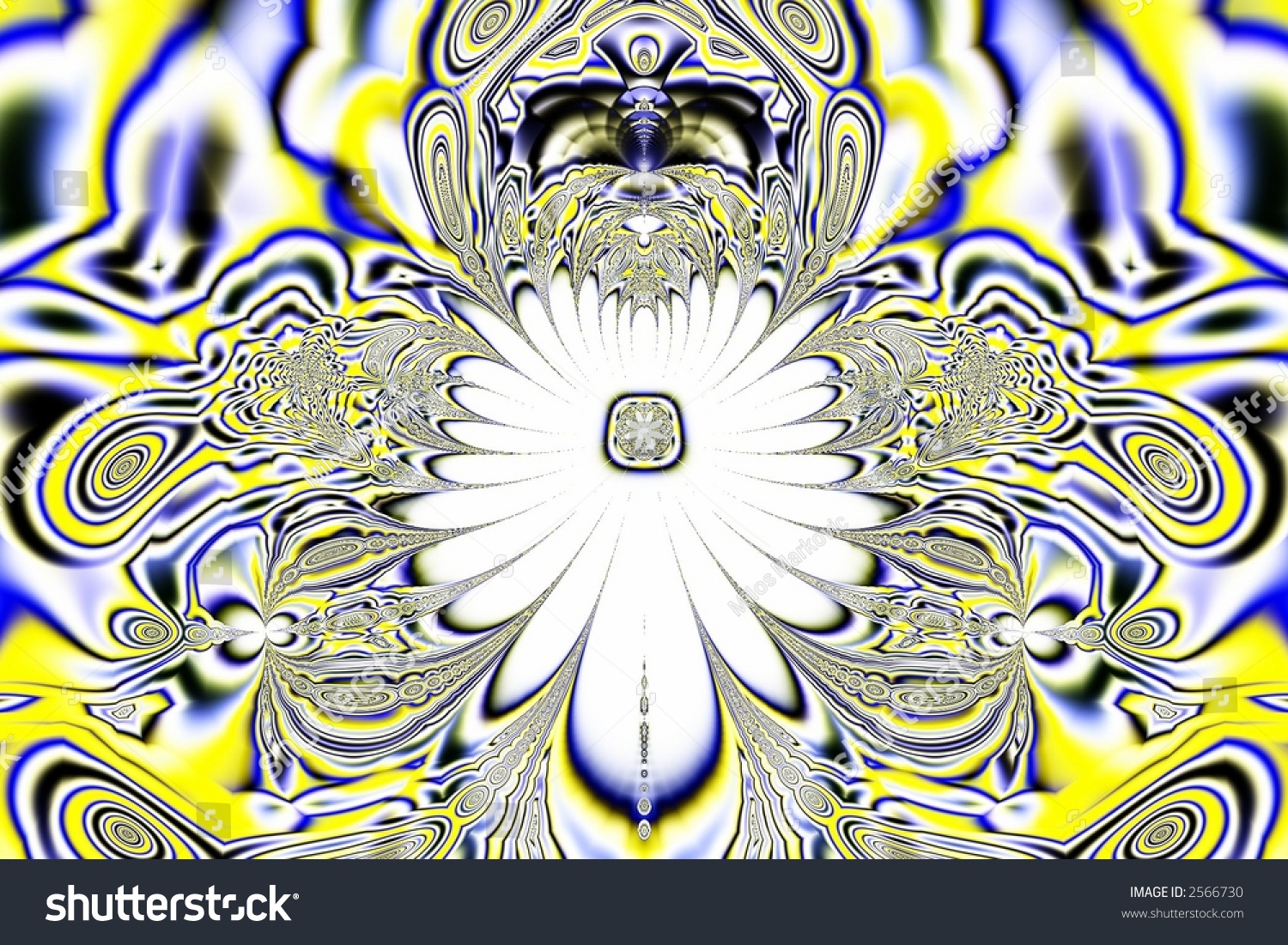 Simetrical Abstract Render Stock Photo 2566730 : Shutterstock