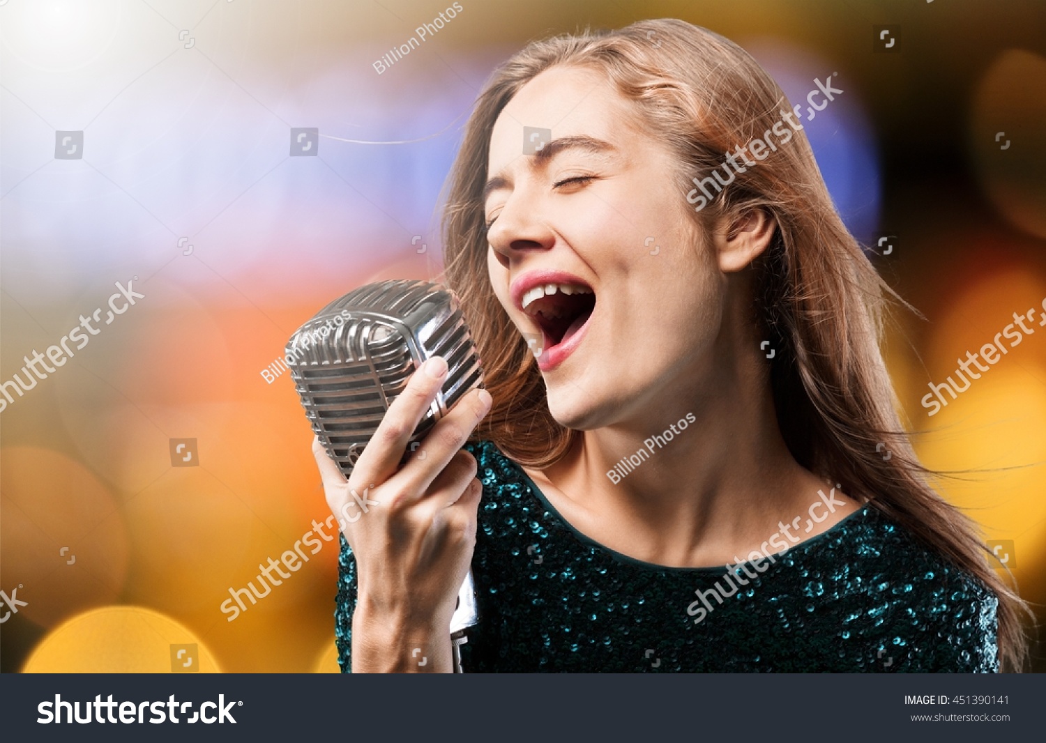Singer. Stock Photo 451390141 : Shutterstock
