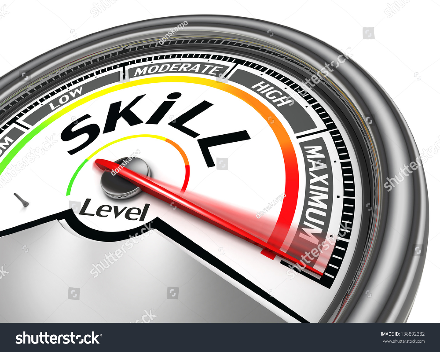 Skill Level Conceptual Meter Indicate Maximum Stock Illustration 138892382 Skill Level Conceptual Meter Indicate Maximum Stock Illustration 138892382