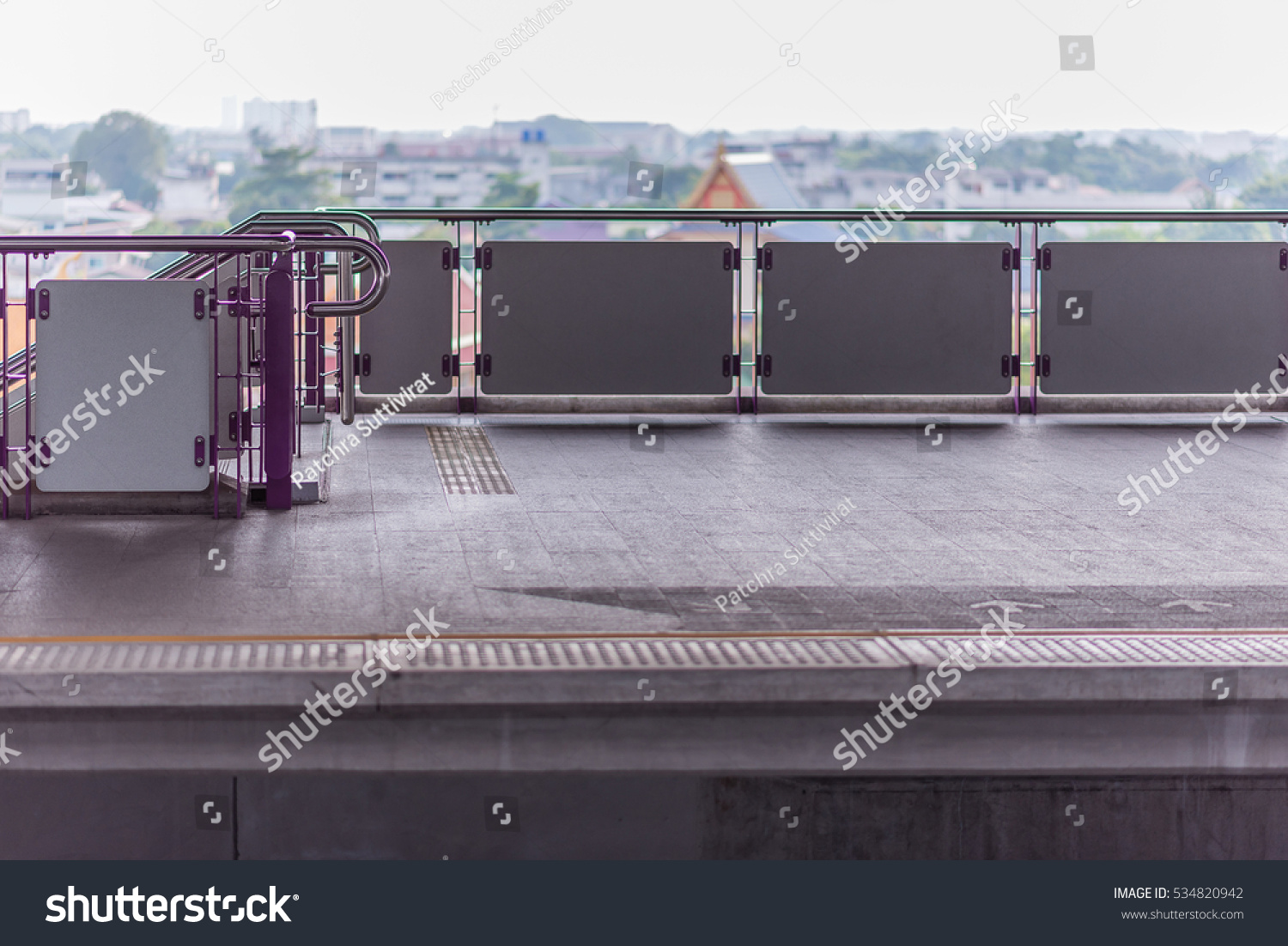 Skytrain Platform Stock Photo (Edit Now) 534820942