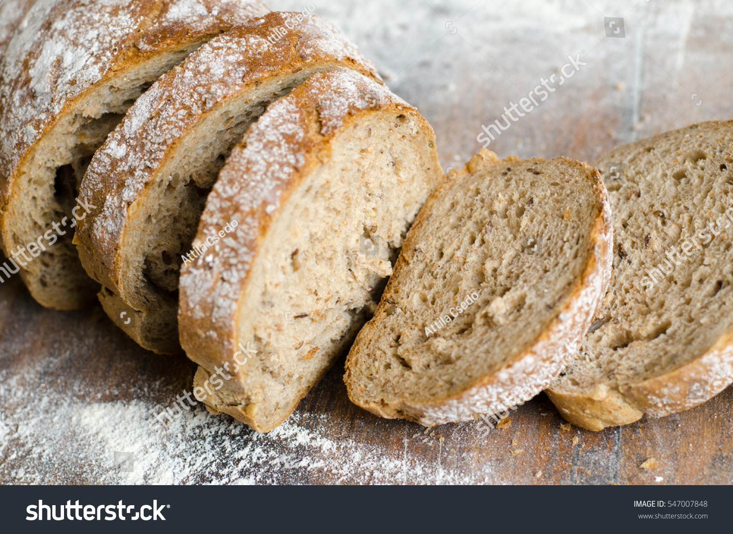Sliced Bread Stock Photo 547007848 - Shutterstock