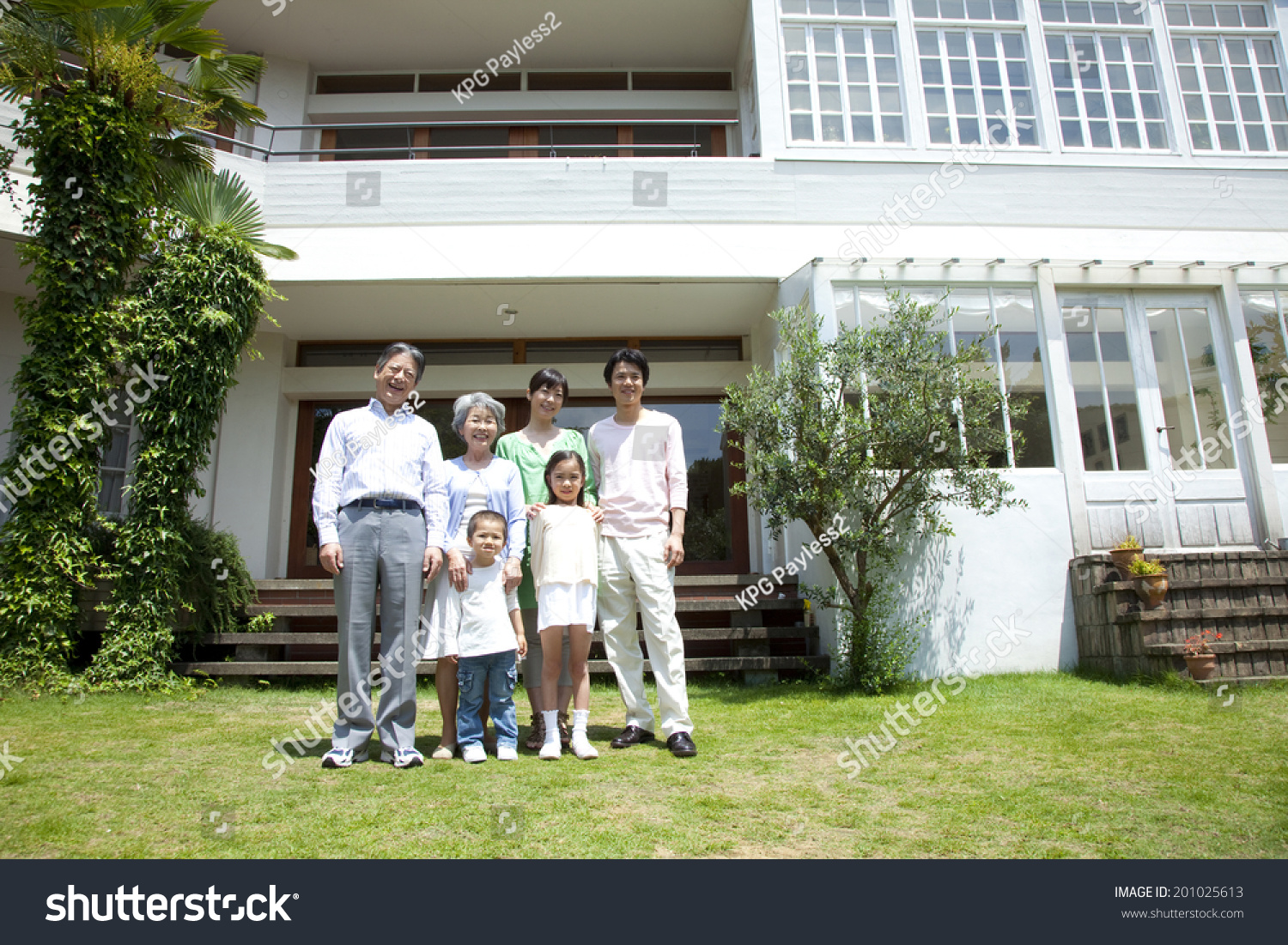Smiling Three Generations Stock Photo 201025613 | Shutterstock