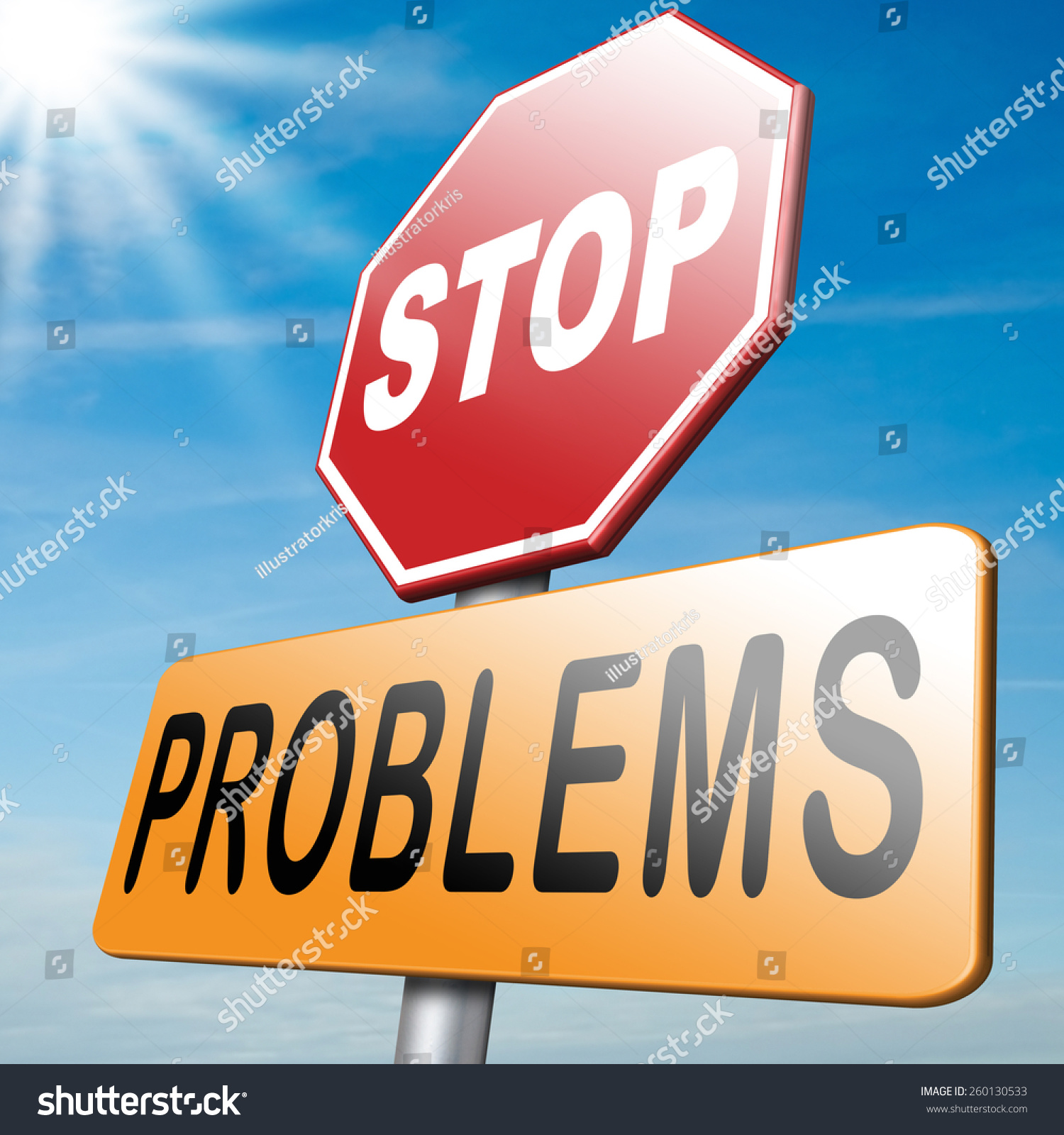 Solving Problems Find Solution Every Problem 库存插图 260130533 | Shutterstock