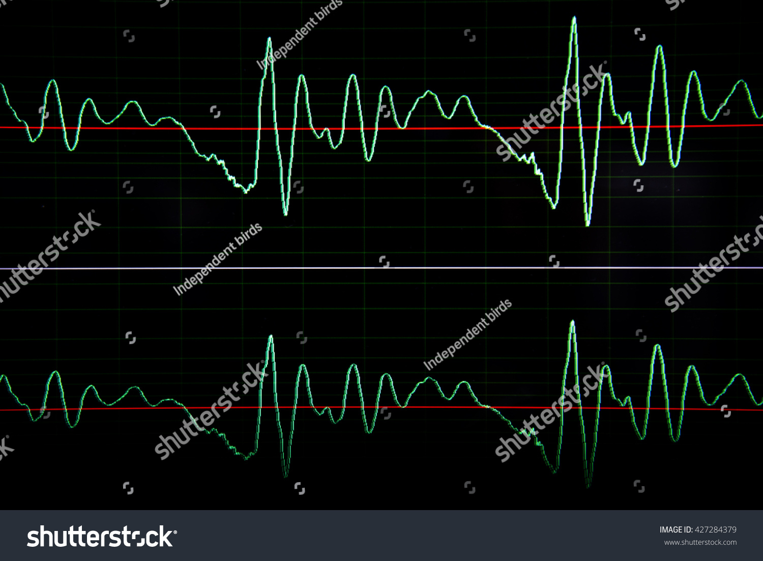 Sound Waves Computer Program Stock Photo 427284379 | Shutterstock