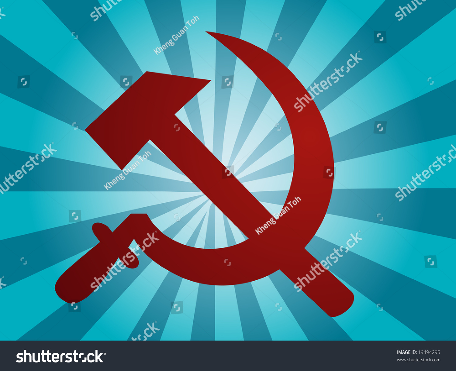 Ilustrasi Stok Soviet Ussr Hammer Sickle Political Symbol 19494295 ... Ilustrasi Stok Soviet Ussr Hammer Sickle Political Symbol 19494295 ...