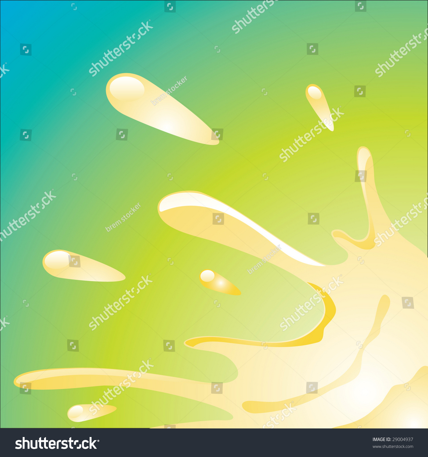 Spring Splash Stock Illustration 29004937