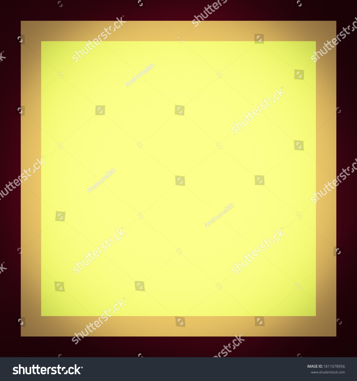 Square Frame Border Design Abstract Background Stock Illustration ...