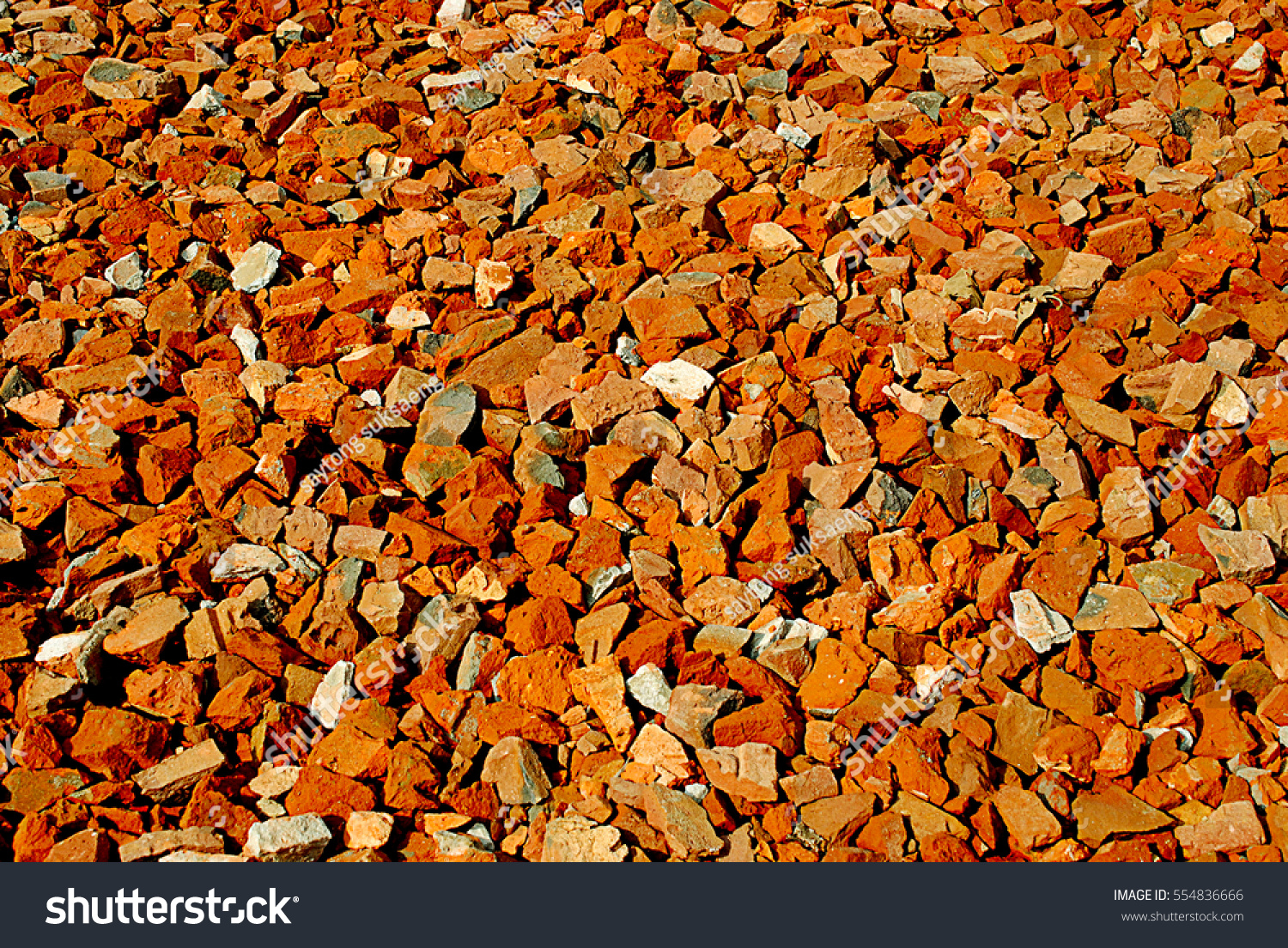 Stack Raw Bricks Textureorange Brick Stack Stock Photo 554836666 ...