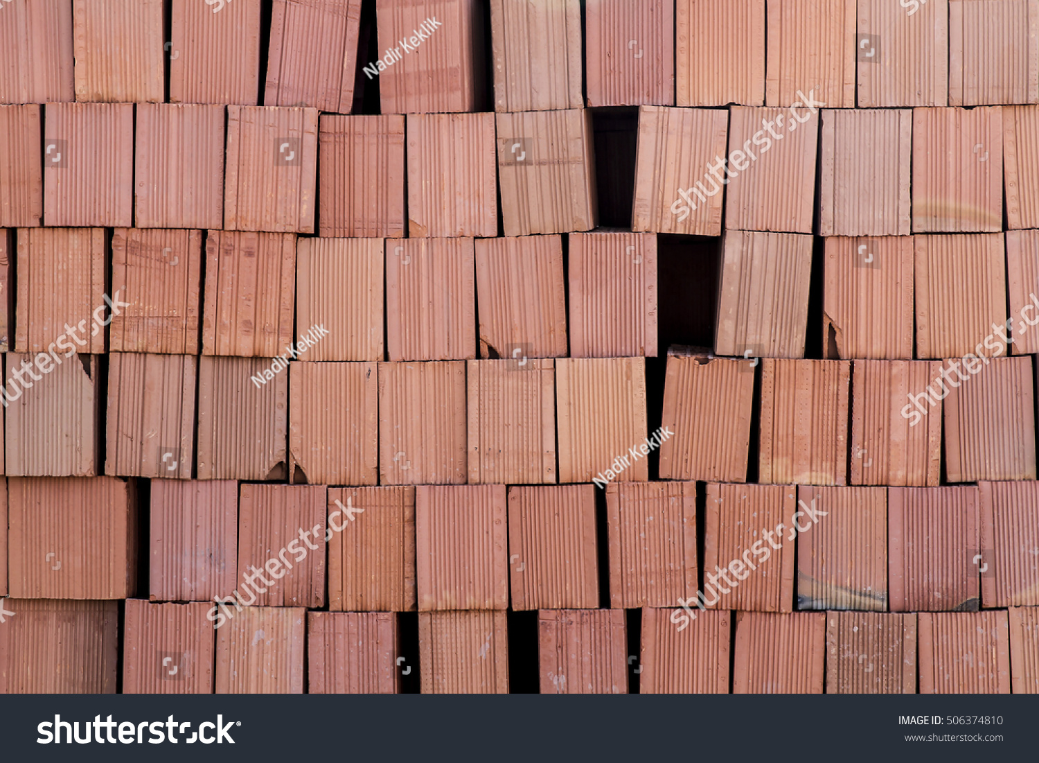 Stack Clinker Bricks Clinker Bricks Materials Stock Photo 506374810 ...