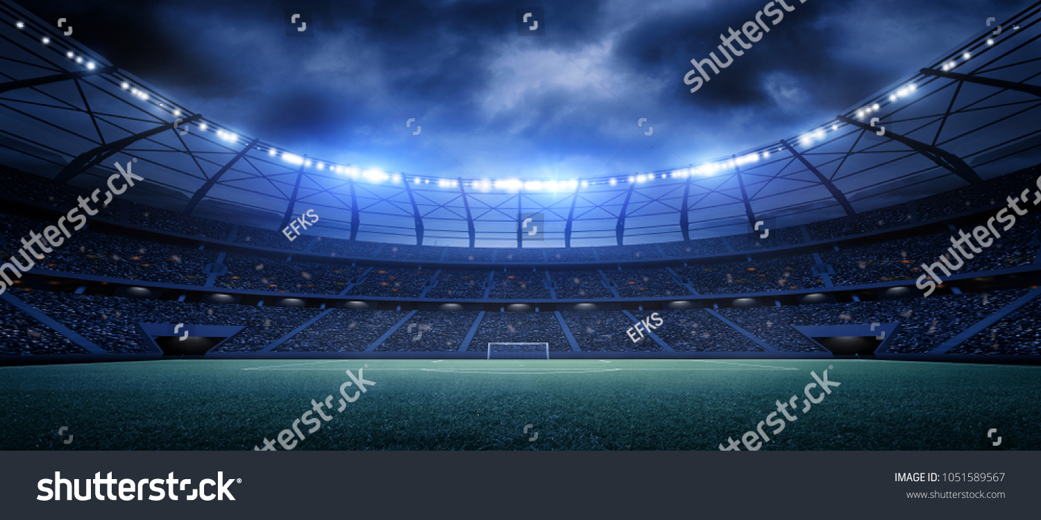 Stadium 3d Rendering Stock Illustration 1051589567 | Shutterstock