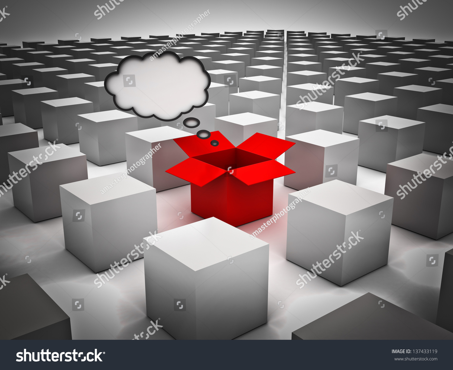 Stand Out Crowd Individuality Different Think Stock Illustration 137433119 Stand Out Crowd Individuality Different Think Stock Illustration 137433119