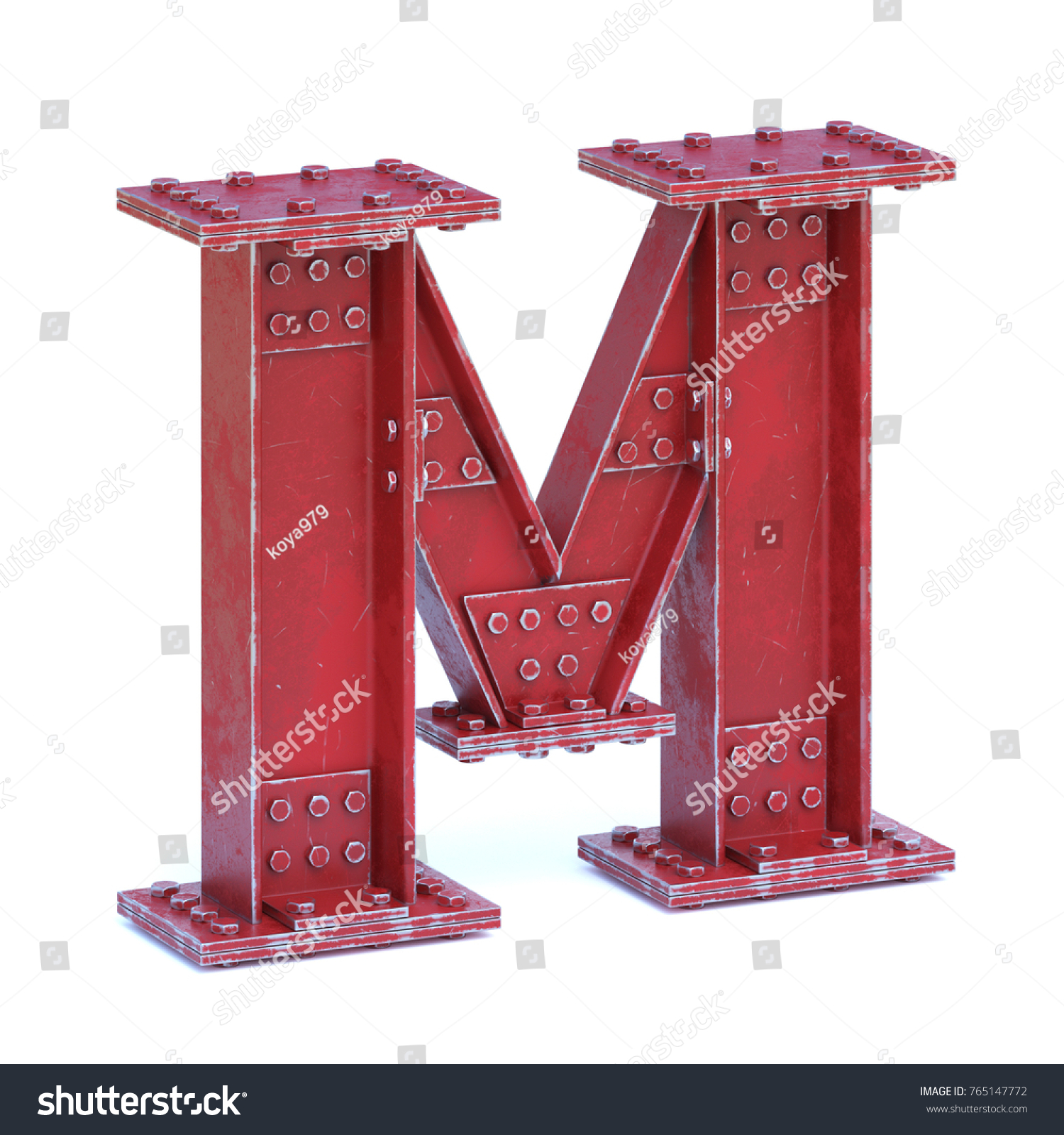 Steel Beam Font 3d Rendering Letter Stock Illustration 765147772 Steel Beam Font 3d Rendering Letter Stock Illustration 765147772