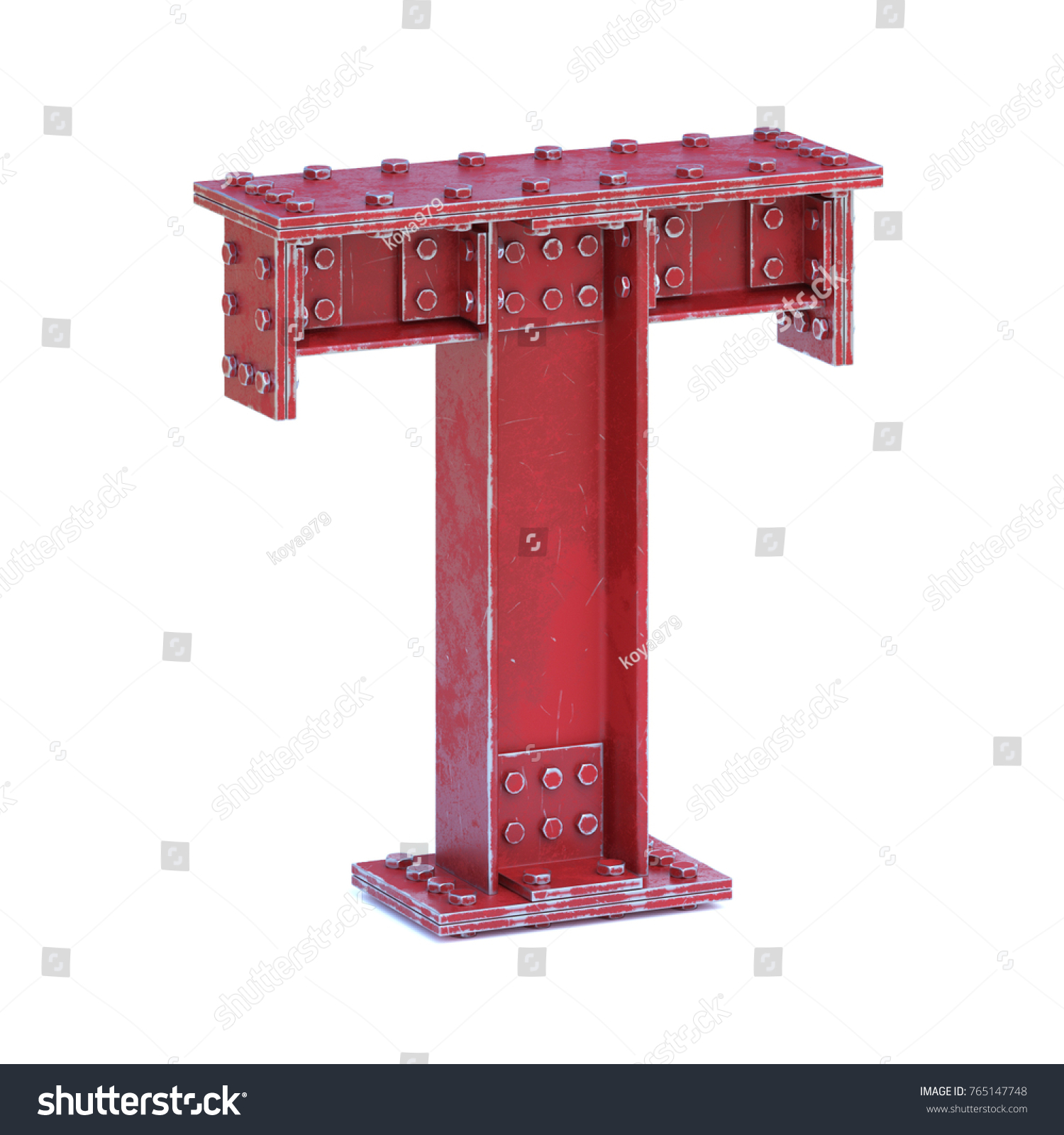 Steel Beam Font 3d Rendering Letter 스톡 일러스트 765147748 Steel Beam Font 3d Rendering Letter 스톡 일러스트 765147748
